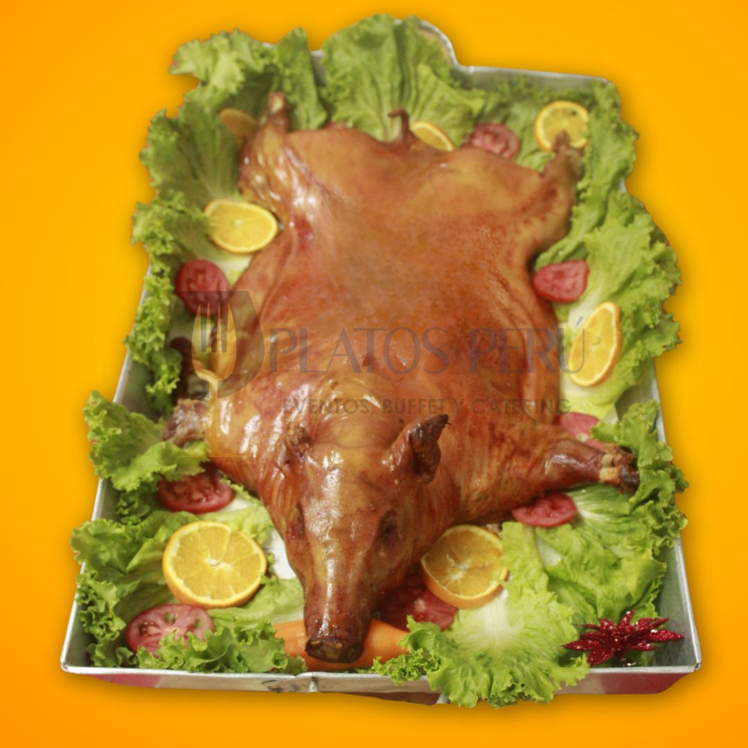 Baby lechón Horneado 4kg - 5kg | Lechón tierno y jugoso | Reserva el tuyo