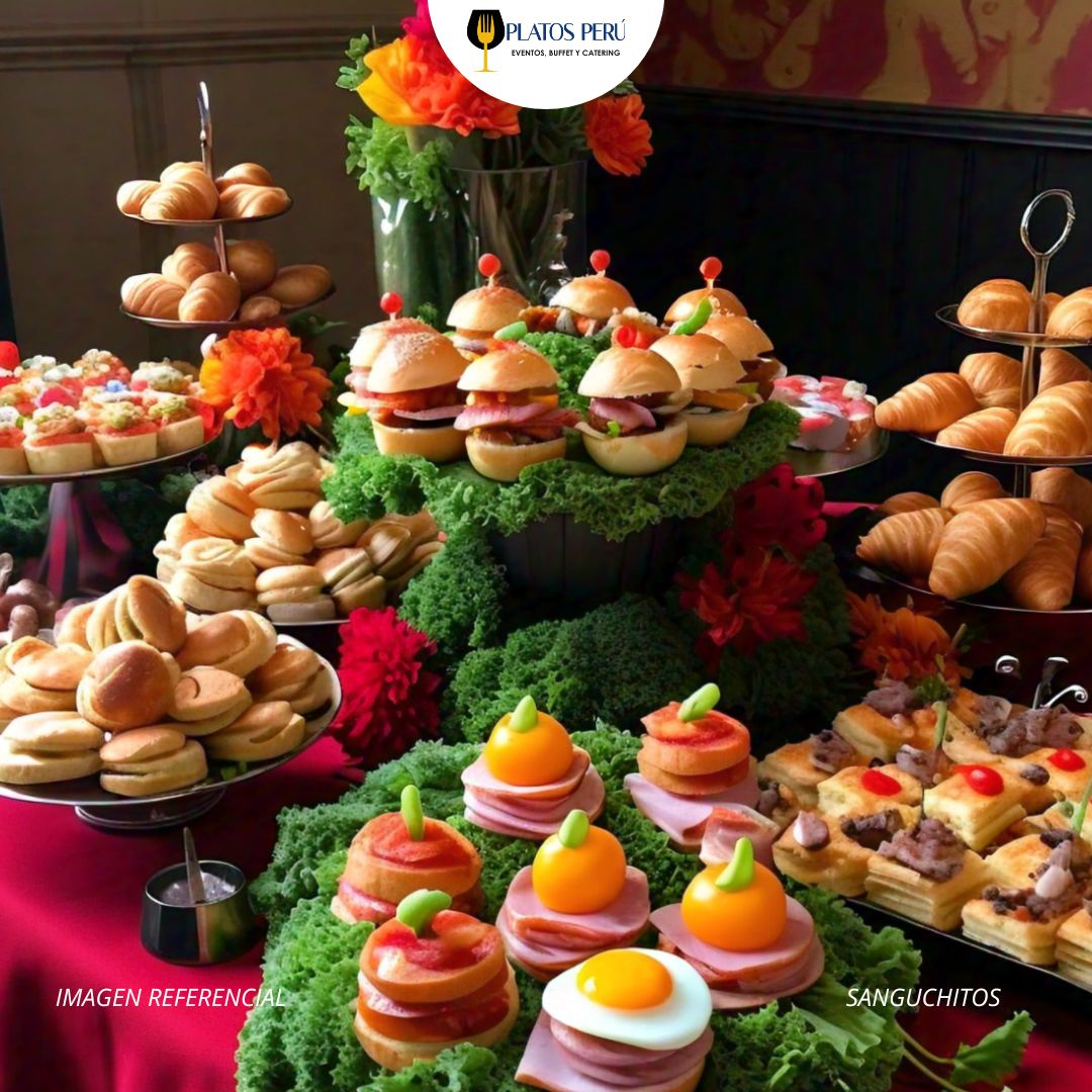 25 unid - Triple clásico (pollo, jamón y queso) | Servicio de Catering ...